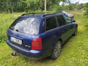 Blue Audi A4 1998 in Valka, with an engine capacity of 1.90 L and mileage of 336 thousand km for 1400 €, photo 5 on AUTOMOTO.COM.LV