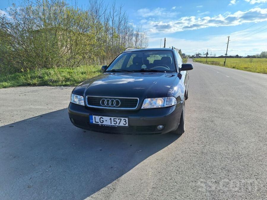 Blue Audi A4 1999 in Gulbene, with an engine capacity of 1.90 L and mileage of 366 thousand km for 1900 €, photo 1 on AUTOMOTO.COM.LV