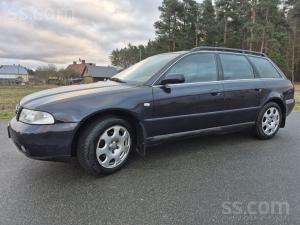 Blue Audi A4 1999 in Riga, with an engine capacity of 1.80 L and mileage of 418 thousand km for 1000 €, photo  on AUTOMOTO.COM.LV