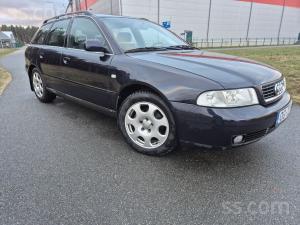 Blue Audi A4 1999 in Riga, with an engine capacity of 1.80 L and mileage of 418 thousand km for 1000 €, photo 3 on AUTOMOTO.COM.LV