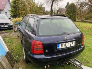 Blue Audi A4 1999 in Druskininkai, with an engine capacity of 1.90 L and mileage of 400 thousand km for 700 €, photo 2 on AUTOMOTO.COM.LV