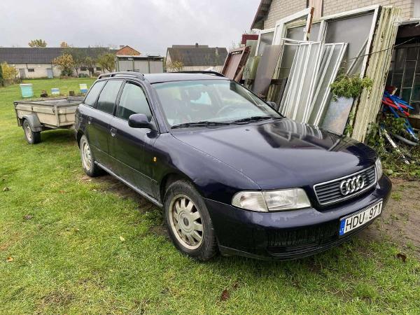 Blue Audi A4 1999 in Druskininkai, with an engine capacity of 1.90 L and mileage of 400 thousand km for 700 €, photo 3 on AUTOMOTO.COM.LV