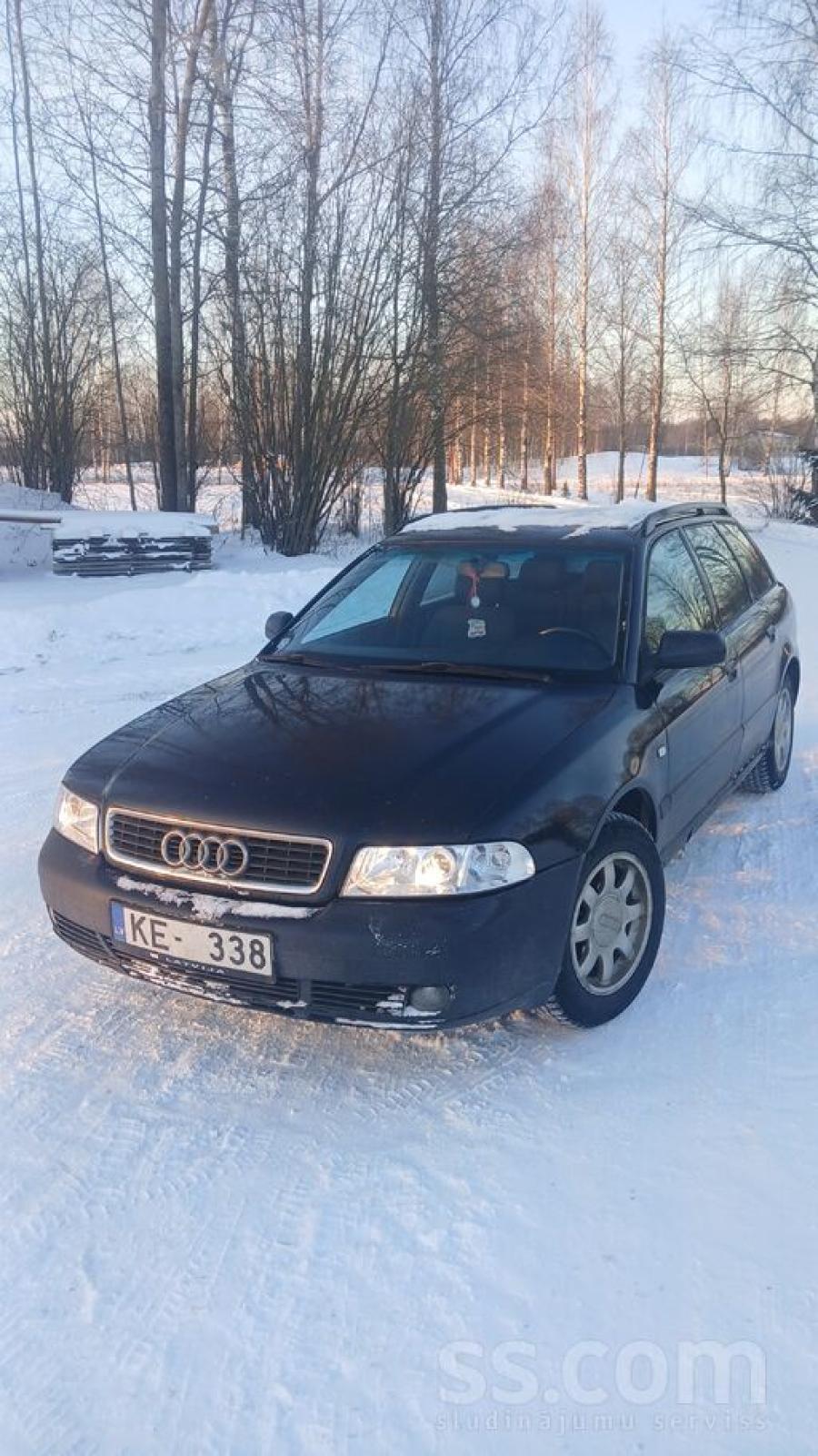 Blue Audi A4 1999 in Rezekne, with an engine capacity of 1.90 L and mileage of 425 thousand km for 1000 €, photo 1 on AUTOMOTO.COM.LV
