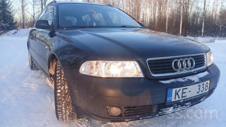 Blue Audi A4 1999 in Rezekne, with an engine capacity of 1.90 L and mileage of 425 thousand km for 1000 €, photo 3 on AUTOMOTO.COM.LV
