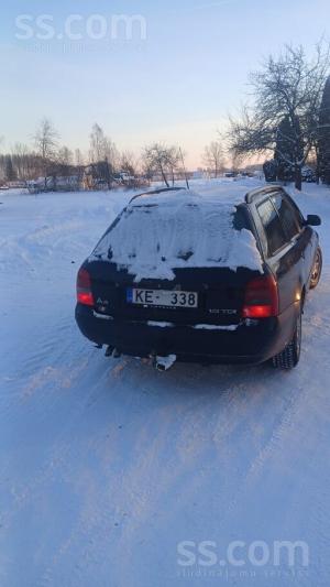 Blue Audi A4 1999 in Rezekne, with an engine capacity of 1.90 L and mileage of 425 thousand km for 1000 €, photo 5 on AUTOMOTO.COM.LV