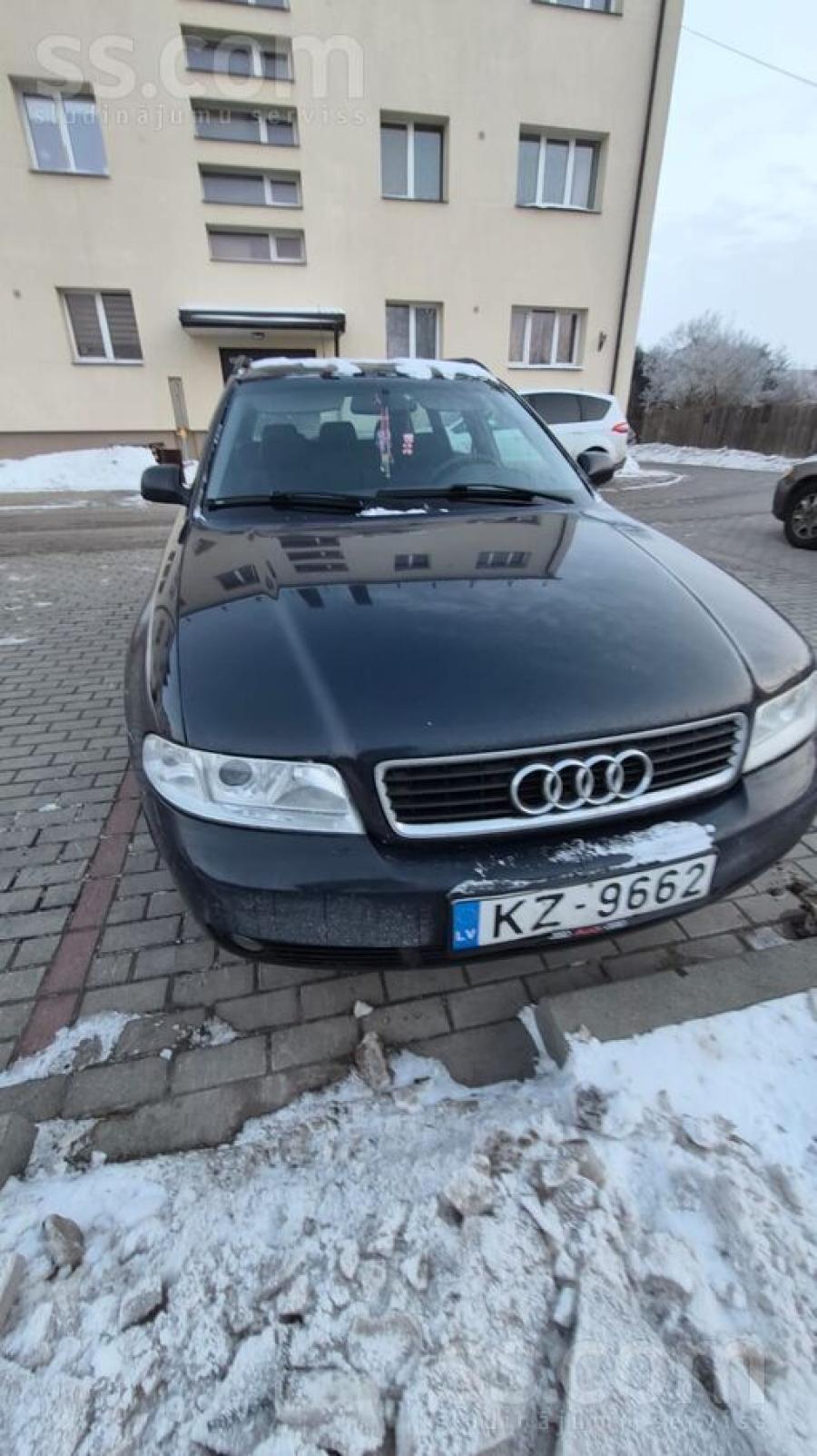 Blue Audi A4 1999 in Jelgava, with an engine capacity of 1.90 L and mileage of 322 thousand km for 1400 €, photo 1 on AUTOMOTO.COM.LV