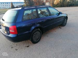 Blue Audi A4 1999 in Utena, with an engine capacity of 1.80 L and mileage of 299 thousand km for 750 €, photo 7 on AUTOMOTO.COM.LV