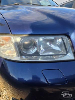 Blue Audi A4 1999 in Kaunas, with an engine capacity of 1.80 L and mileage of 392 thousand km for 1750 €, photo  on AUTOMOTO.COM.LV