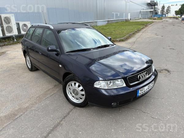 Zils Audi A4 1999 Rīga, ar dzinēja tilpumu 1.90 L un nobraukumu 353 tūkst. km par 2450 €, foto 2 vietnē AUTOMOTO.COM.LV