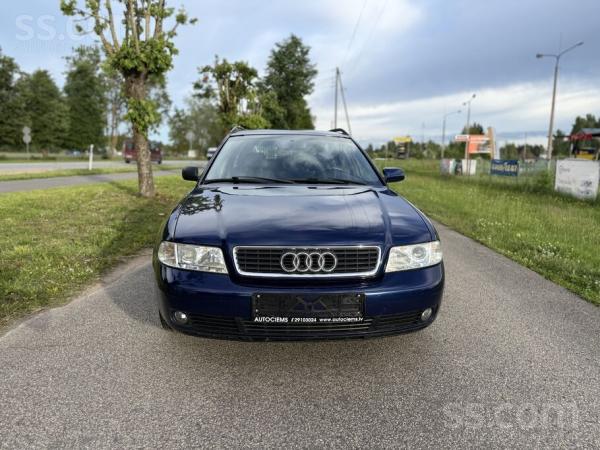 Blue Audi A4 1999 in Ogre, with an engine capacity of 1.60 L and mileage of 300 thousand km for 2399 €, photo 2 on AUTOMOTO.COM.LV