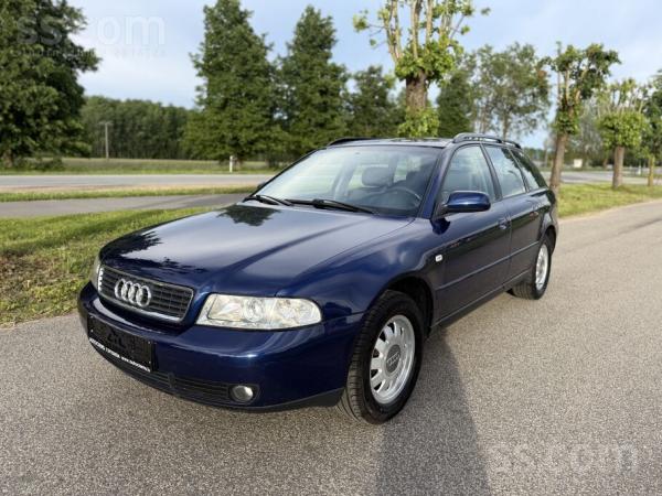 Blue Audi A4 1999 in Ogre, with an engine capacity of 1.60 L and mileage of 300 thousand km for 2399 €, photo 3 on AUTOMOTO.COM.LV