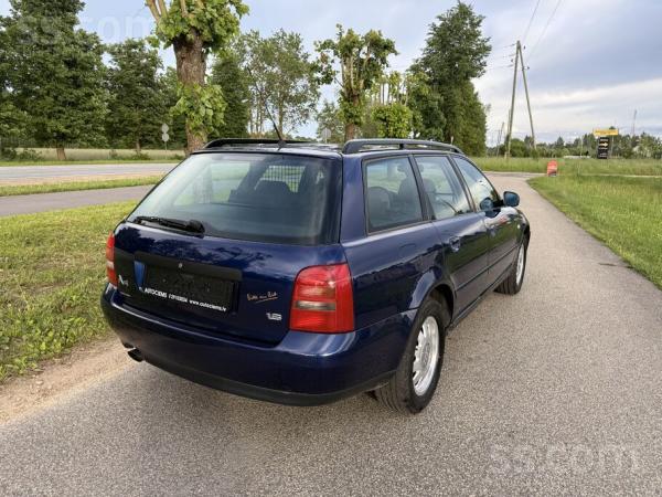 Blue Audi A4 1999 in Ogre, with an engine capacity of 1.60 L and mileage of 300 thousand km for 2399 €, photo 4 on AUTOMOTO.COM.LV