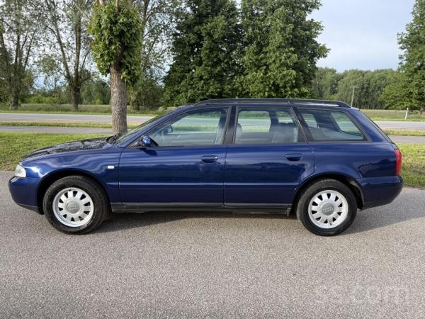 Blue Audi A4 1999 in Ogre, with an engine capacity of 1.60 L and mileage of 300 thousand km for 2399 €, photo 5 on AUTOMOTO.COM.LV