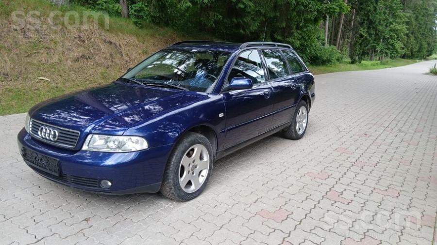 Zils Audi A4 1999 Ogre, ar dzinēja tilpumu 1.90 L un nobraukumu 368 tūkst. km par 2350 €, foto 3 vietnē AUTOMOTO.COM.LV