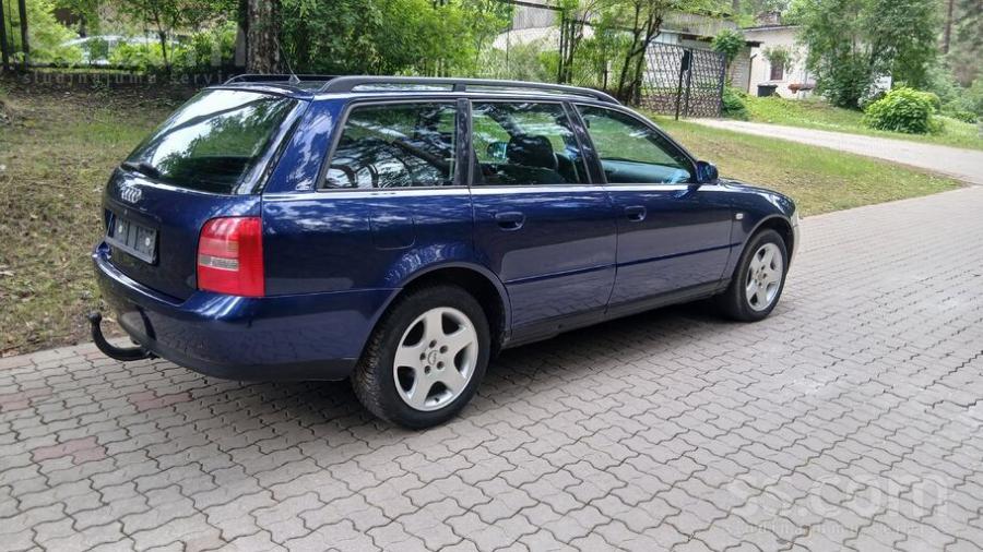 Zils Audi A4 1999 Ogre, ar dzinēja tilpumu 1.90 L un nobraukumu 368 tūkst. km par 2350 €, foto 8 vietnē AUTOMOTO.COM.LV