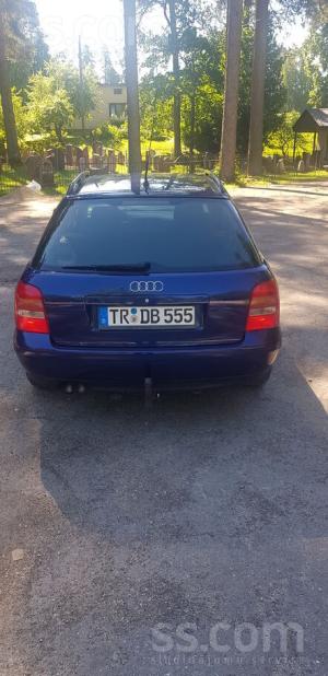 Blue Audi A4 1999 in Riga, with an engine capacity of 1.90 L and mileage of 380 thousand km for 3200 €, photo 14 on AUTOMOTO.COM.LV
