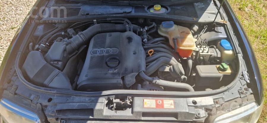 Blue Audi A4 1999 in Jelgava, with an engine capacity of 1.80 L and mileage of 370 thousand km for 850 €, photo 11 on AUTOMOTO.COM.LV