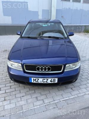 Blue Audi A4 1999 in Riga, with an engine capacity of 1.90 L and mileage of 375 thousand km for 2550 €, photo 4 on AUTOMOTO.COM.LV
