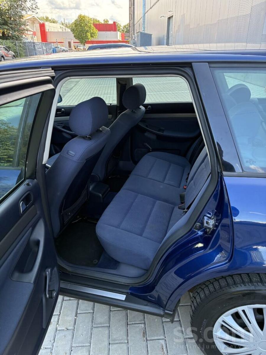 Blue Audi A4 1999 in Riga, with an engine capacity of 1.90 L and mileage of 375 thousand km for 2550 €, photo 22 on AUTOMOTO.COM.LV