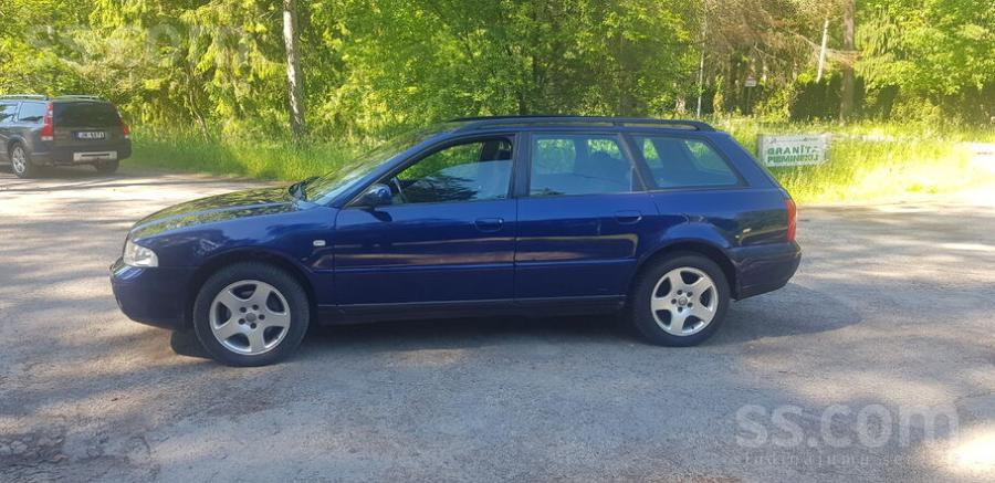 Zils Audi A4 1999 Ogre, ar dzinēja tilpumu 1.90 L un nobraukumu 380 tūkst. km par 3400 €, foto 5 vietnē AUTOMOTO.COM.LV