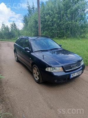 Blue Audi A4 1999 in Ventspils, with an engine capacity of 1.90 L and mileage of 325 thousand km for 1000 €, photo 6 on AUTOMOTO.COM.LV