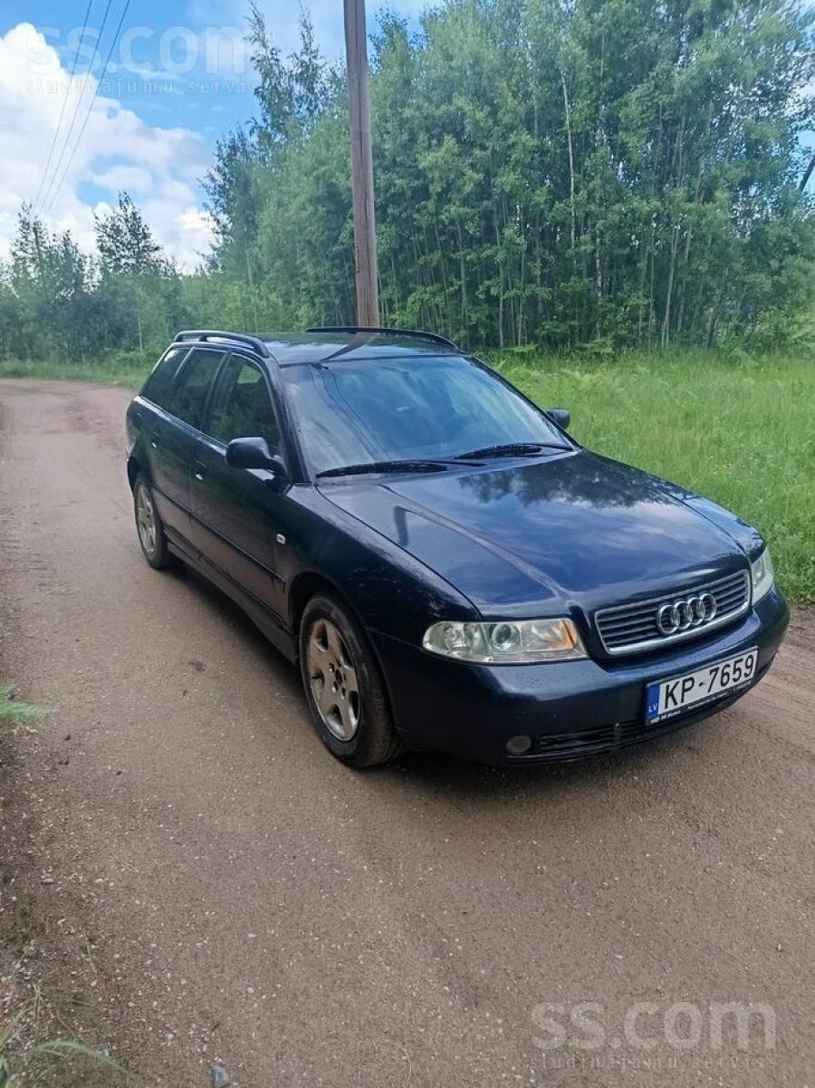 Blue Audi A4 1999 in Ventspils, with an engine capacity of 1.90 L and mileage of 325 thousand km for 1000 €, photo 6 on AUTOMOTO.COM.LV