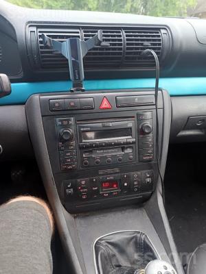 Blue Audi A4 1999 in Ventspils, with an engine capacity of 1.90 L and mileage of 325 thousand km for 1000 €, photo 7 on AUTOMOTO.COM.LV