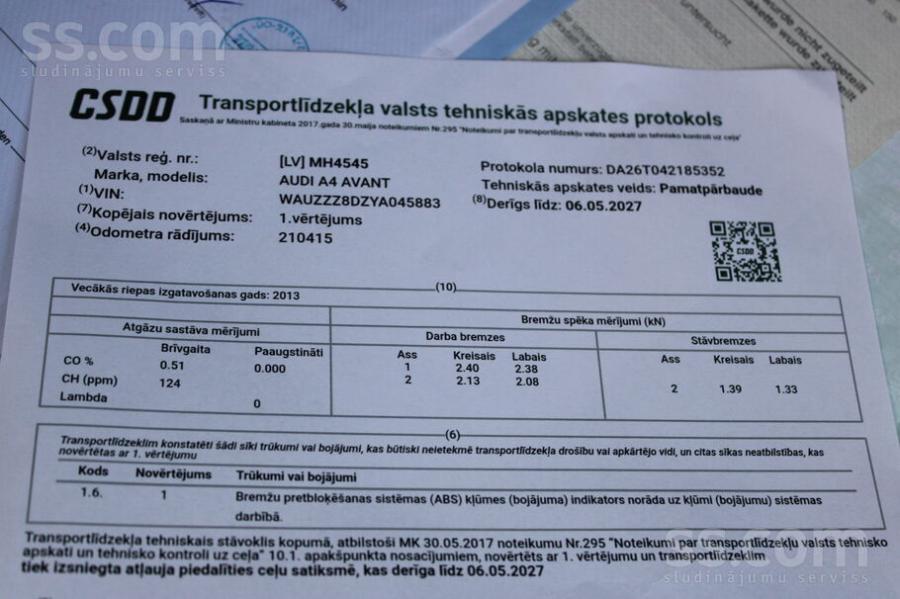 Синий Ауди А4 1999 в Екабпилс, объемом двигателя 1.80 л и пробегом 213 тыс. км за 2350 €, фото 35 на AUTOMOTO.COM.LV