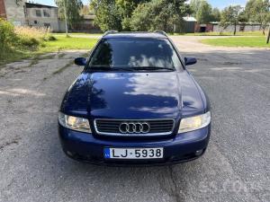 Blue Audi A4 1999 in Limbazi, with an engine capacity of 1.90 L and mileage of 489 thousand km for 550 €, photo 3 on AUTOMOTO.COM.LV