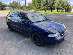 Blue Audi A4 1999 in Limbazi, with an engine capacity of 1.90 L and mileage of 489 thousand km for 550 €, photo 4 on AUTOMOTO.COM.LV