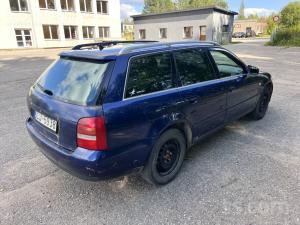 Blue Audi A4 1999 in Limbazi, with an engine capacity of 1.90 L and mileage of 489 thousand km for 550 €, photo 5 on AUTOMOTO.COM.LV