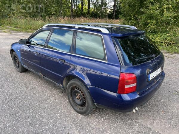 Blue Audi A4 1999 in Limbazi, with an engine capacity of 1.90 L and mileage of 489 thousand km for 550 €, photo 7 on AUTOMOTO.COM.LV