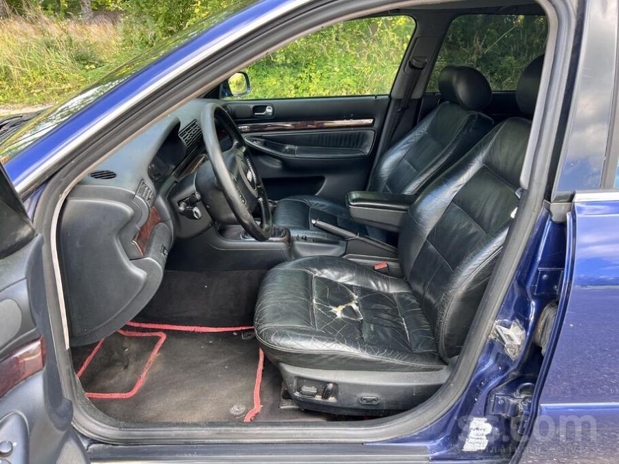 Blue Audi A4 1999 in Limbazi, with an engine capacity of 1.90 L and mileage of 489 thousand km for 550 €, photo 9 on AUTOMOTO.COM.LV