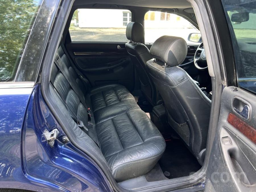 Blue Audi A4 1999 in Limbazi, with an engine capacity of 1.90 L and mileage of 489 thousand km for 550 €, photo 12 on AUTOMOTO.COM.LV