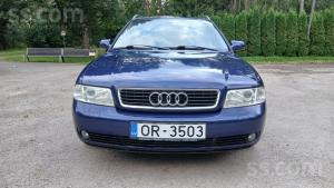 Blue Audi A4 1999 in Ogre, with an engine capacity of 1.90 L and mileage of 408 thousand km for 2650 €, photo  on AUTOMOTO.COM.LV