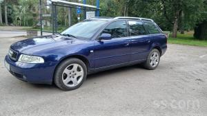 Blue Audi A4 1999 in Ogre, with an engine capacity of 1.90 L and mileage of 408 thousand km for 2650 €, photo 3 on AUTOMOTO.COM.LV