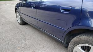 Blue Audi A4 1999 in Ogre, with an engine capacity of 1.90 L and mileage of 408 thousand km for 2650 €, photo 14 on AUTOMOTO.COM.LV