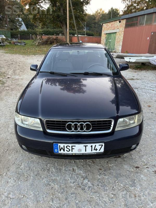 Blue Audi A4 1999 in Riga, with an engine capacity of 1.90 L and mileage of 288 thousand km for 2550 €, photo 4 on AUTOMOTO.COM.LV