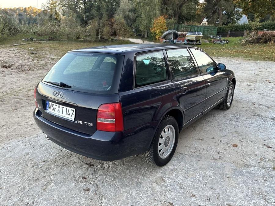 Zils Audi A4 1999 Rīga, ar dzinēja tilpumu 1.90 L un nobraukumu 288 tūkst. km par 2390 €, foto 6 vietnē AUTOMOTO.COM.LV