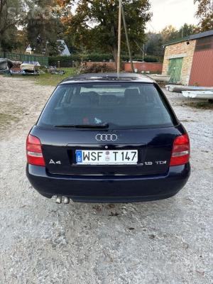 Zils Audi A4 1999 Rīga, ar dzinēja tilpumu 1.90 L un nobraukumu 288 tūkst. km par 2390 €, foto 7 vietnē AUTOMOTO.COM.LV