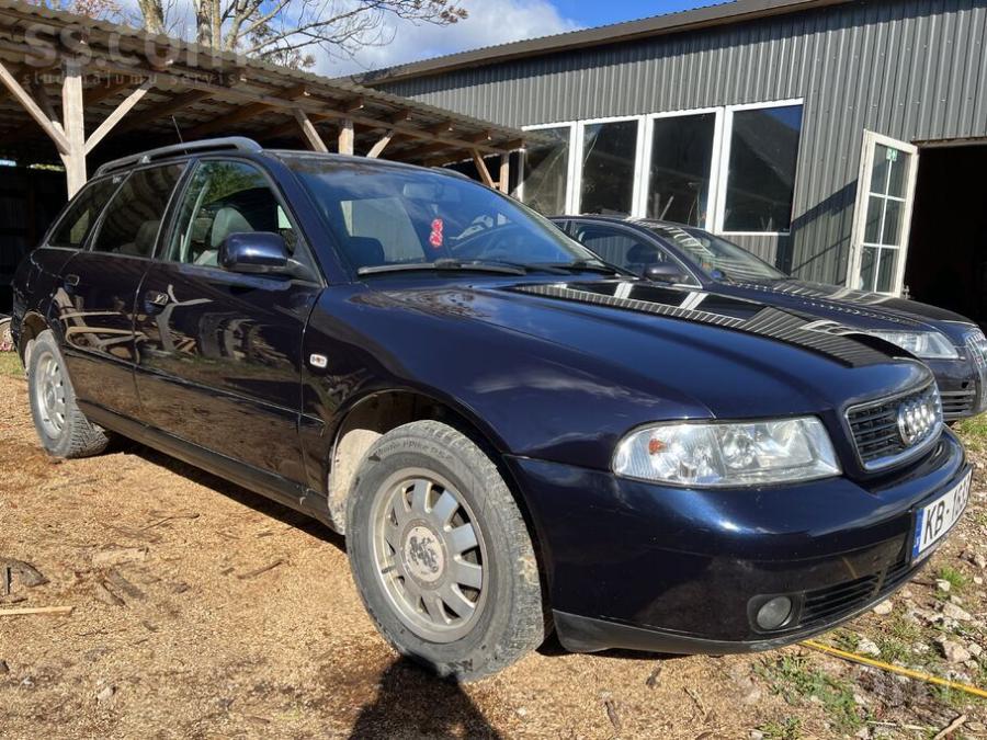 Blue Audi A4 1999 in Jelgava, with an engine capacity of 1.90 L and mileage of 440 thousand km for 1600 €, photo 3 on AUTOMOTO.COM.LV