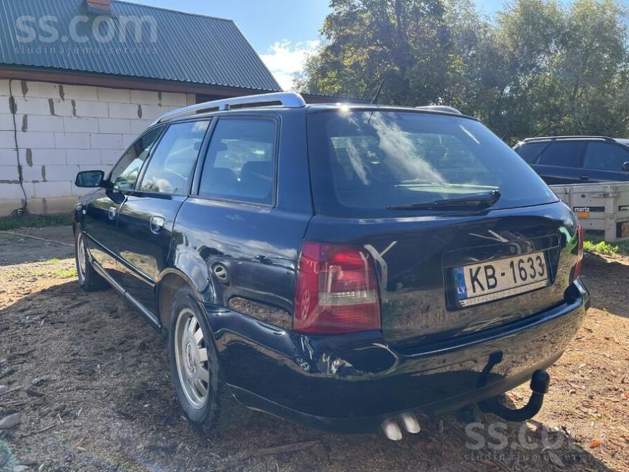 Blue Audi A4 1999 in Jelgava, with an engine capacity of 1.90 L and mileage of 440 thousand km for 1600 €, photo 5 on AUTOMOTO.COM.LV