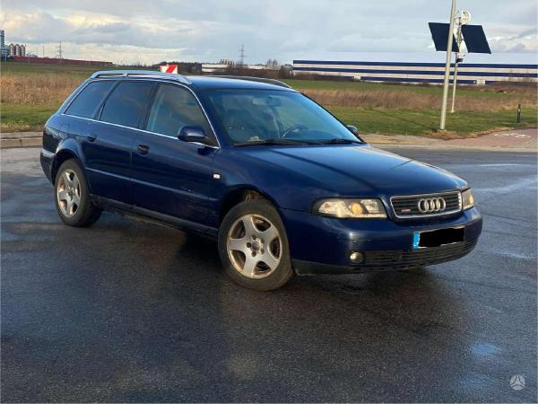 Zils Audi A4 2000 Klaipėda, ar dzinēja tilpumu 1.90 L un nobraukumu 458 tūkst. km par 1300 €, foto 2 vietnē AUTOMOTO.COM.LV