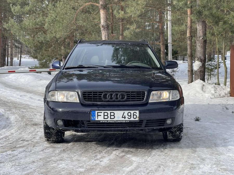 Zils Audi A4 2000 Viļņa, ar dzinēja tilpumu 1.90 L un nobraukumu 289 tūkst. km par 550 €, foto 2 vietnē AUTOMOTO.COM.LV