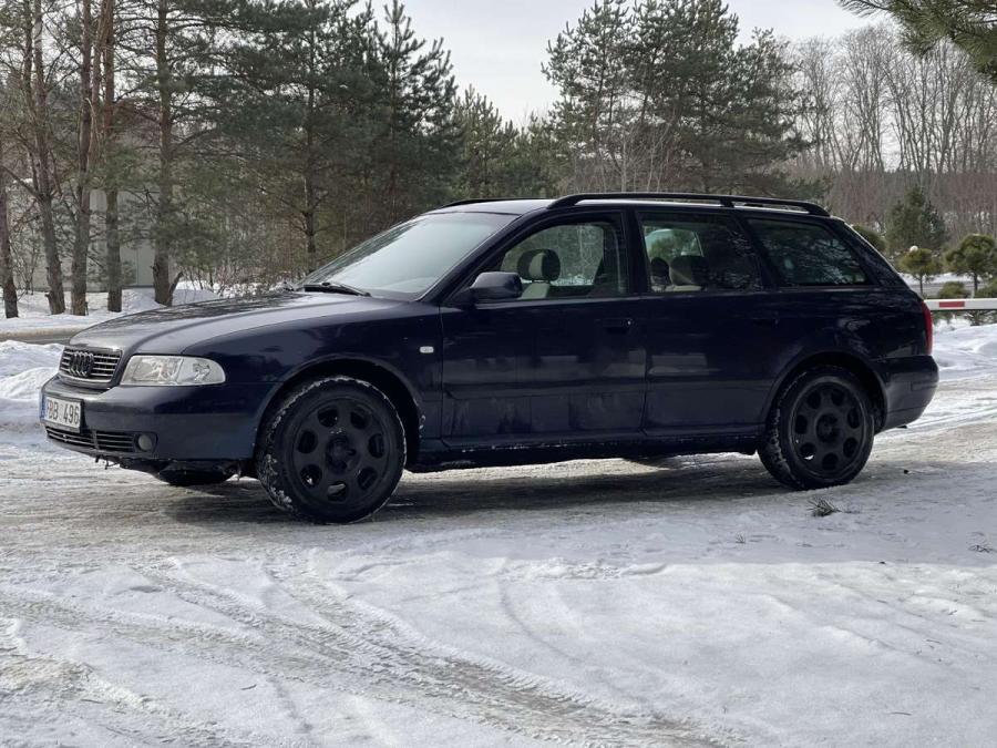 Zils Audi A4 2000 Viļņa, ar dzinēja tilpumu 1.90 L un nobraukumu 289 tūkst. km par 550 €, foto 3 vietnē AUTOMOTO.COM.LV