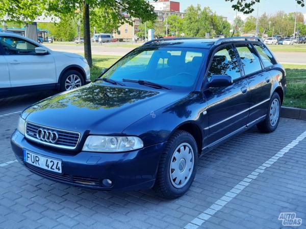 Синий Ауди А4 2000 в Клайпеда, объемом двигателя 1.90 л и пробегом 393 тыс. км за 2000 €, фото 1 на AUTOMOTO.COM.LV