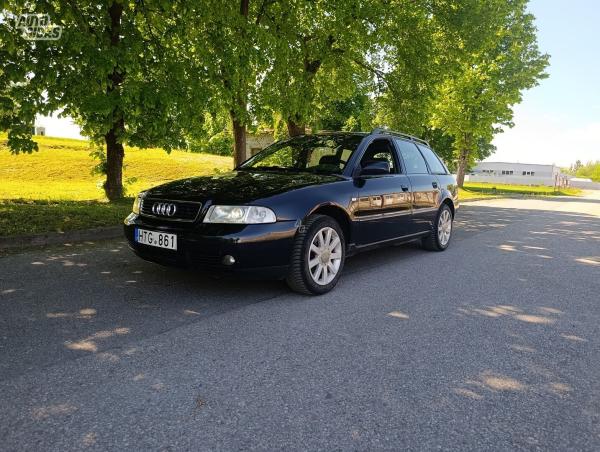Blue Audi A4 2000 in Vilkaviskis, with an engine capacity of 1.90 L and mileage of 460 thousand km for 1150 €, photo 1 on AUTOMOTO.COM.LV