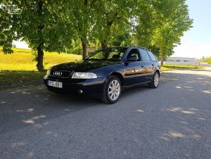 Blue Audi A4 2000 in Vilkaviskis, with an engine capacity of 1.90 L and mileage of 460 thousand km for 1150 €, photo  on AUTOMOTO.COM.LV