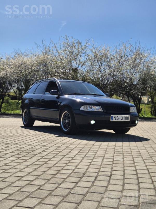 Blue Audi A4 2000 in Dobele, with an engine capacity of 1.90 L and mileage of 373 thousand km for 1500 €, photo 1 on AUTOMOTO.COM.LV
