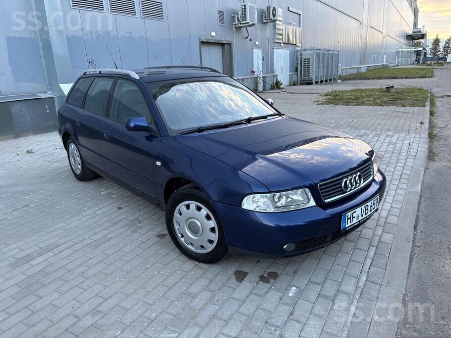 Zils Audi A4 2000 Rīga, ar dzinēja tilpumu 1.90 L un nobraukumu 375 tūkst. km par 2550 €, foto 3 vietnē AUTOMOTO.COM.LV